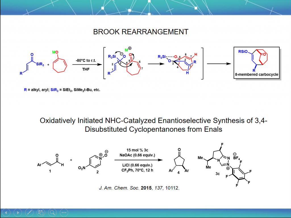 Brook rearrangement and Single electron oxidation – Huang Group