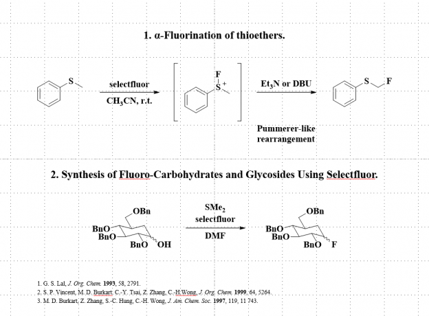 Fluorination Using Selectfluor – Huang Group